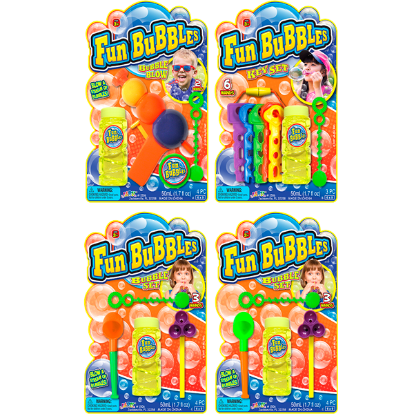 FUN BUBBLES 9`` ASST. - Leon Global Market